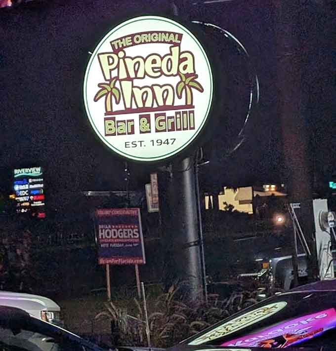 The sign out front has been welcoming hungry diners since 1947, making this spot older than your parents and twice as reliable.