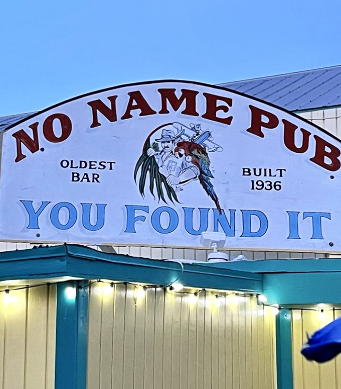The sign tells a story of persistence – established in 1936, this isn't just a business, it's a piece of Florida Keys heritage.