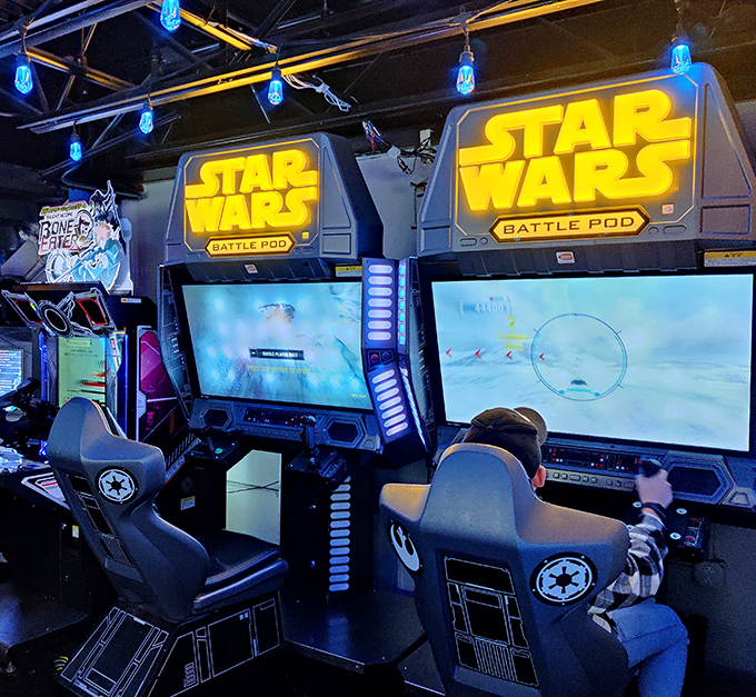 Star Wars Battle Pod: The closest thing to piloting an X-wing without joining the Rebel Alliance. May the force of immersive gaming be with you.