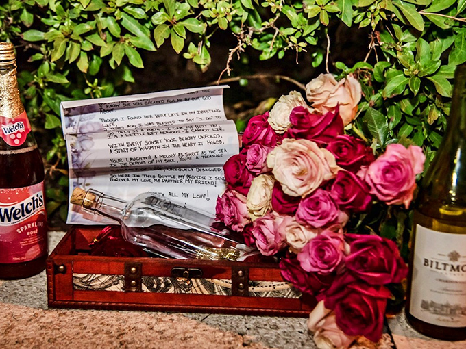 Every journey tells a story &ndash; sometimes captured in handwritten notes and roses, sometimes simply written in the heart.