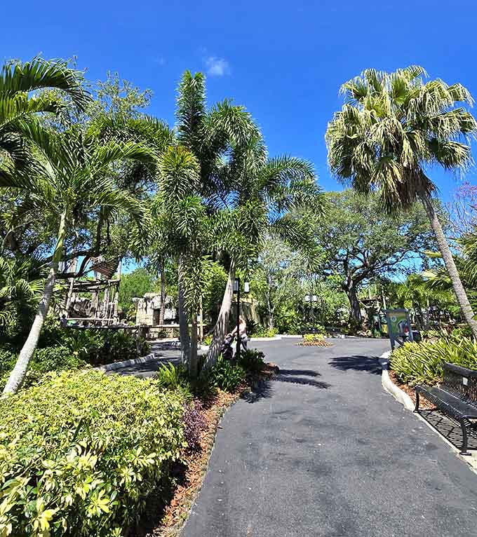 The surroundings blend natural beauty with thoughtful design, creating spaces where both animals and visitors can thrive in their own ways.