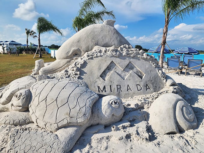 Sand sculptures that put your childhood beach bucket efforts into humbling perspective.