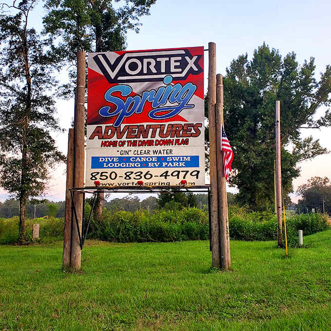 The entrance welcomes visitors to one of Florida's best-kept secrets, a place where adventure and safety shake hands and invite everyone to explore responsibly.