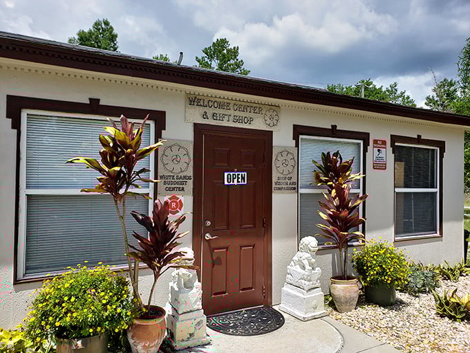 The welcome center and gift shop offer context and meaningful mementos, not the usual tourist trinkets but thoughtful keepsakes.