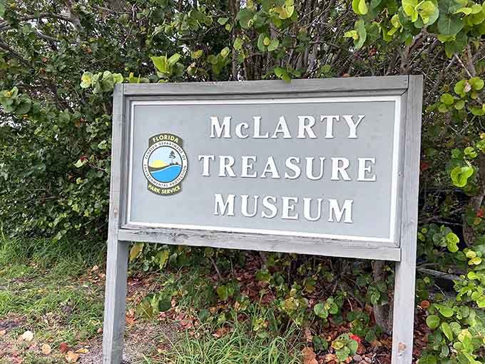 Simple signage marks the entrance to extraordinary stories, inviting curious travelers to discover what lies within these walls.