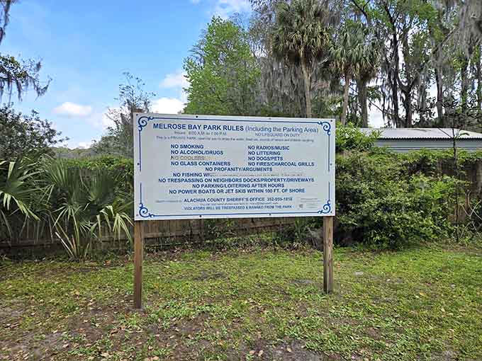 Park rules keep things pleasant for everyone, proving that a few simple guidelines beat chaos every single time, no exceptions.