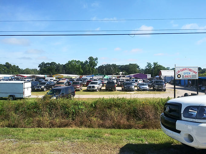The packed parking lot tells the real story &ndash; when locals vote with their wheels, Mi Pueblo clearly wins the popularity contest.