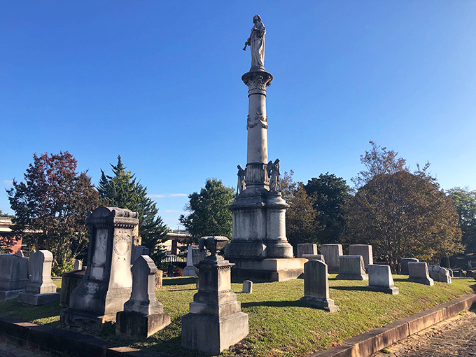 Oakland Cemetery's broader landscape reveals the Phillips Mausoleum's context &ndash; one remarkable story among hundreds, waiting patiently to be discovered.