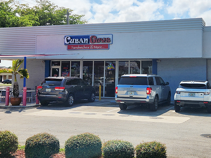 Convenience meets culinary excellence. The well-maintained parking area ensures your journey to sandwich nirvana begins and ends without unnecessary stress.