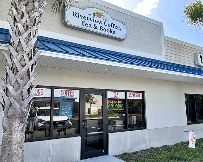 Riverview Coffee combines caffeine and literature, creating the perfect hideaway for rainy afternoons and quiet conversations.