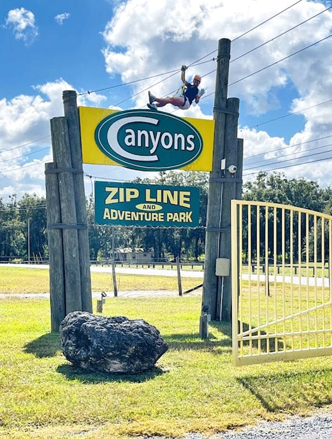 The welcoming sign where countless adventures begin, promising experiences that'll have you bragging at every family gathering for years to come.