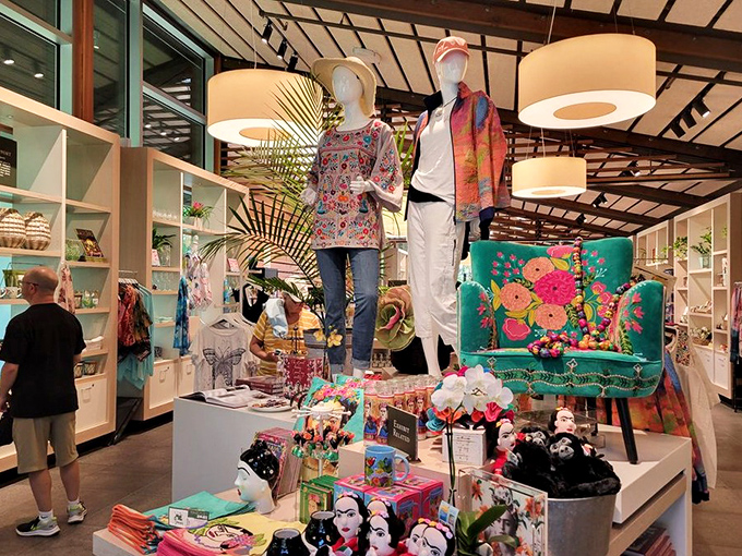 The garden shop tempts visitors with treasures to take home &ndash; because who doesn't need another plant to eventually kill?