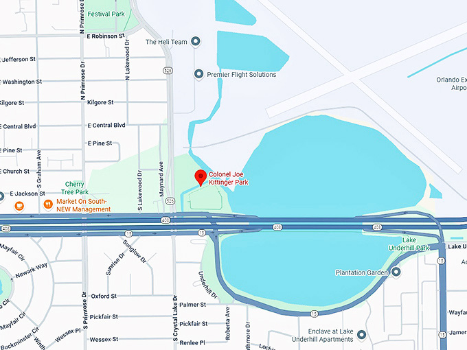 16. colonel joe kittinger park map
