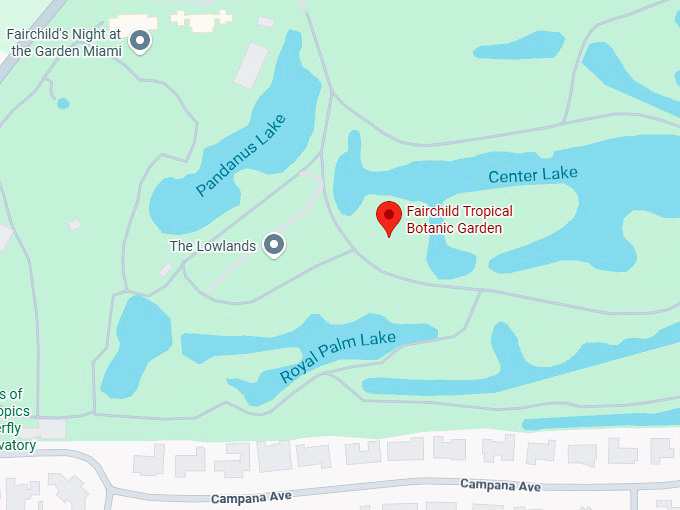 16. fairchild tropical botanic garden map