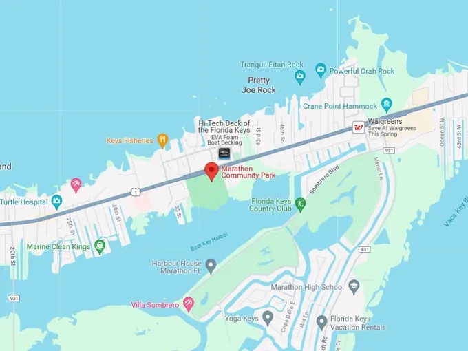 16. marathon community park map