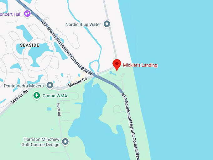 16. mickler&rsquo;s landing beachfront park map