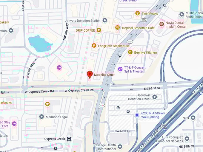 16. moonlite diner map