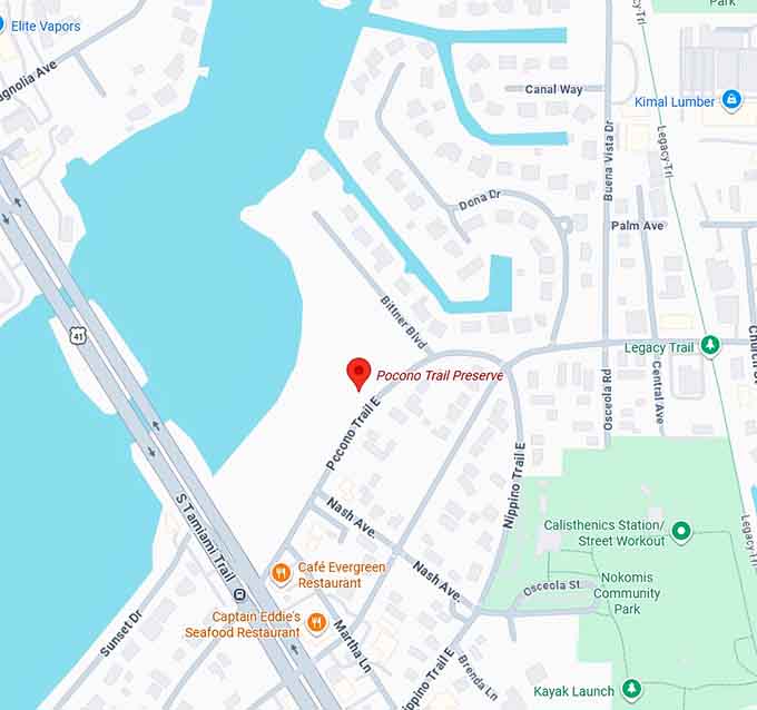 pocono trail preserve map