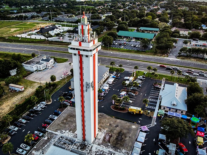 Soaring 226 feet into the air, this mid-century marvel offers views that would make eagles jealous and Instagram influencers weak at the knees.