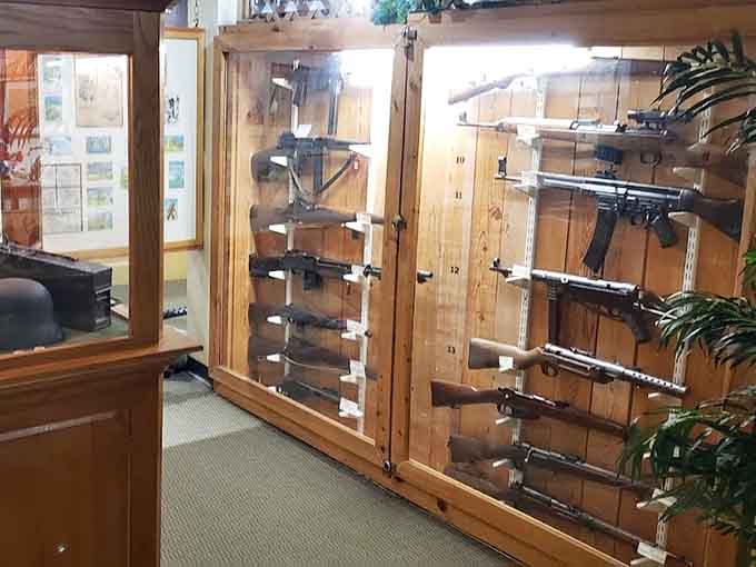 These weapons tell stories of conflicts spanning decades, each one a tool that changed someone's life forever.