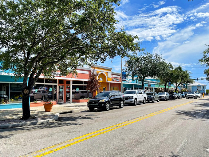 Downtown Jensen Beach feels like Florida before the mega-resorts arrived, colorful storefronts where shopkeepers remember your name and nobody's in a hurry.