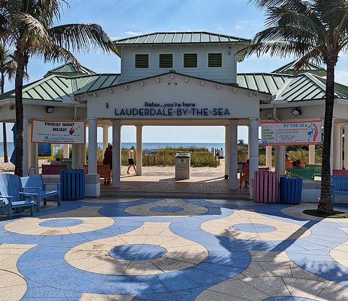 "Relax...you're here" – The town's entrance sign isn't just a greeting, it's a lifestyle philosophy embraced by locals and visitors alike.