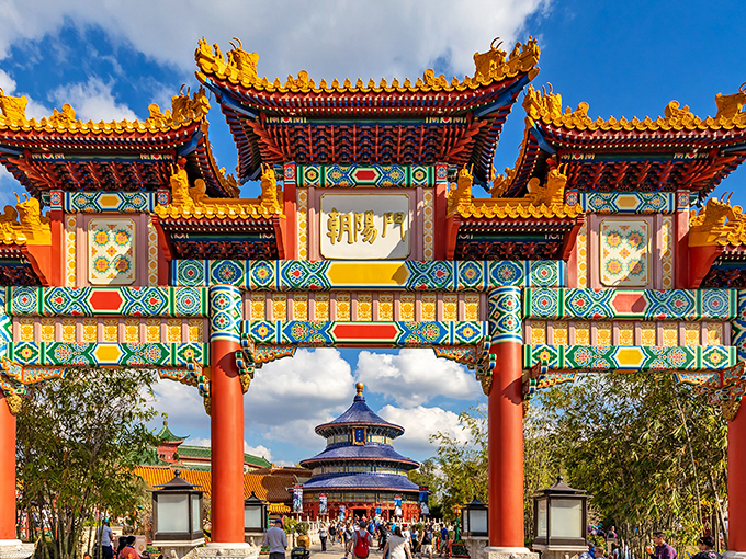 This ornate entrance gate isn't just for show &ndash; it's your portal to centuries of Chinese culture, minus the 14-hour flight.