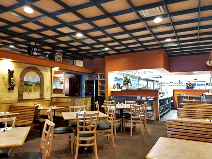 Step inside and be transported to Italy through warm wooden booths and terracotta walls &ndash; cozy enough for date night, spacious enough for family gatherings.