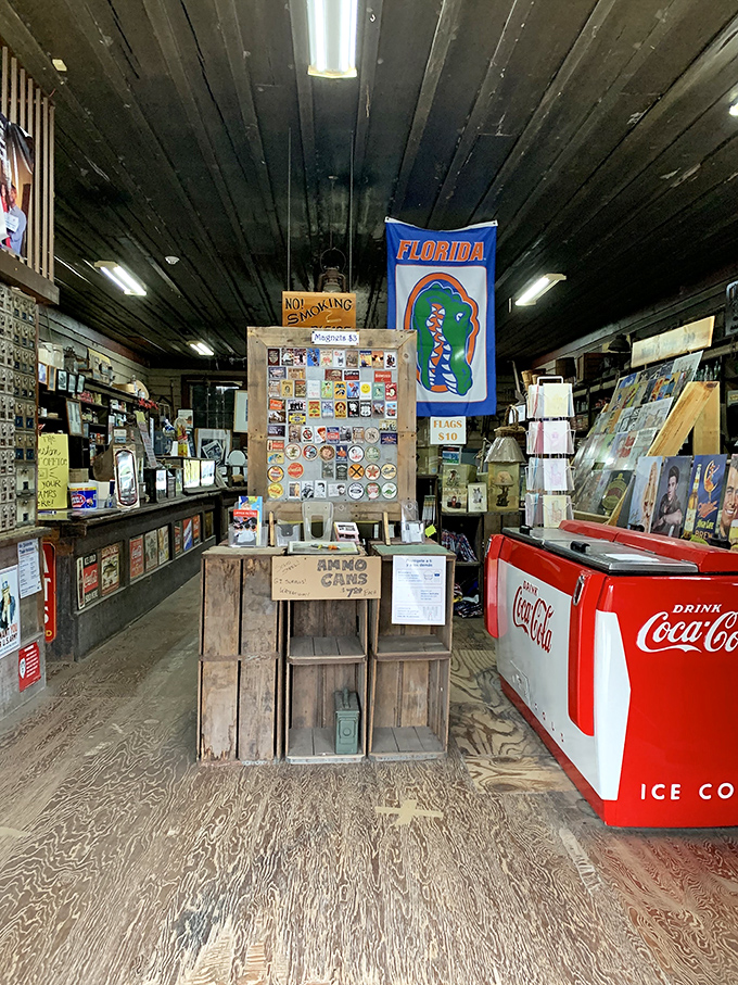 Step inside and breathe deep&mdash;that's not artificial "vintage" scent, but the authentic aroma of history, paper, and community lingering in the air.