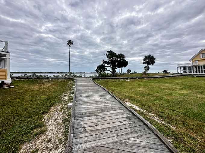 This wooden boardwalk leads you through time itself, connecting modern visitors to landscapes that indigenous peoples knew intimately for millennia.