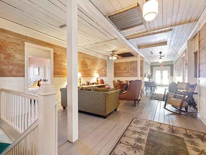 Step inside and you're immediately transported to an era when "rustic charm" wasn't a design choice but just how things were, beautifully preserved.