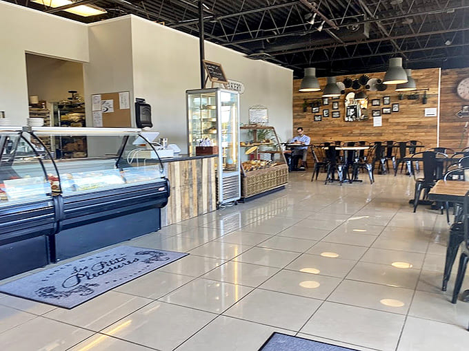 Clean, bright, and welcoming, this interior says "stay awhile" in the most delicious way possible.