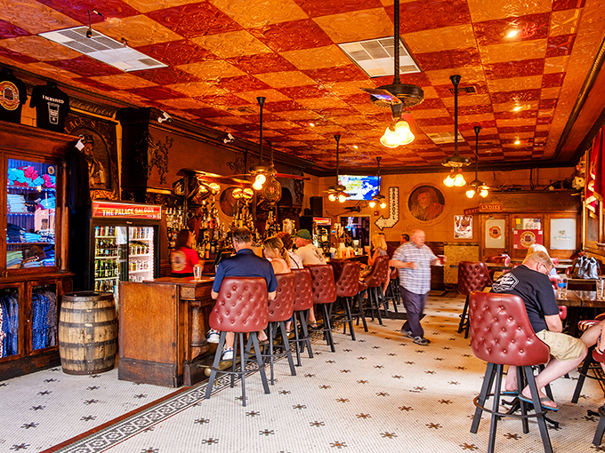 Step inside to discover a bar that's witnessed over a century of stories, with rich leather stools inviting you to pull up and stay awhile.