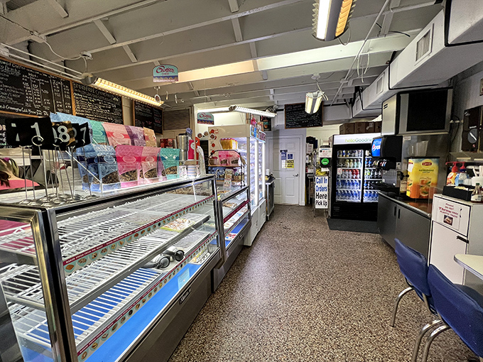 Inside, the no-nonsense interior puts food front and center – exactly where priorities should be in a place that takes eating seriously.