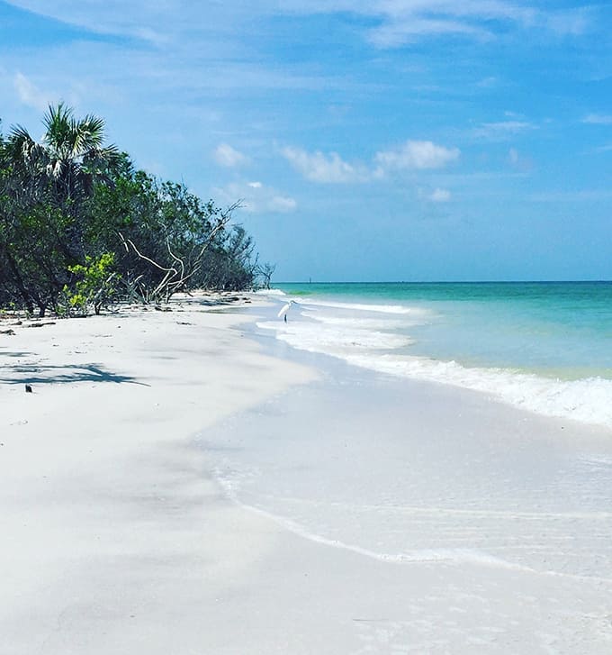 This is what paradise looks like when you leave the crowds behind and find your own slice of heaven.