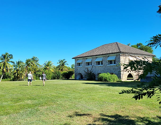 A stunning overlook where a visitor contemplates the vast green landscape stretching to the horizon, showcasing Florida's less-advertised but breathtaking vistas.
