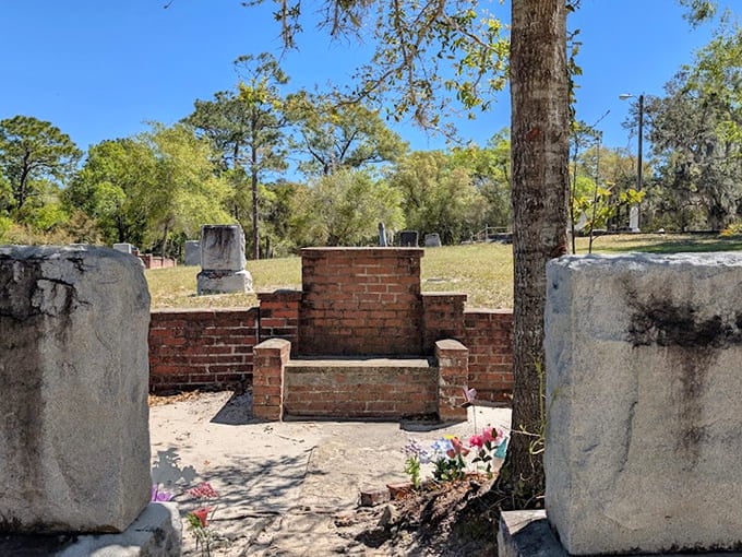 The Devil's Chair sits waiting in Cassadaga's cemetery, daring brave souls to test whether the supernatural stories are true.