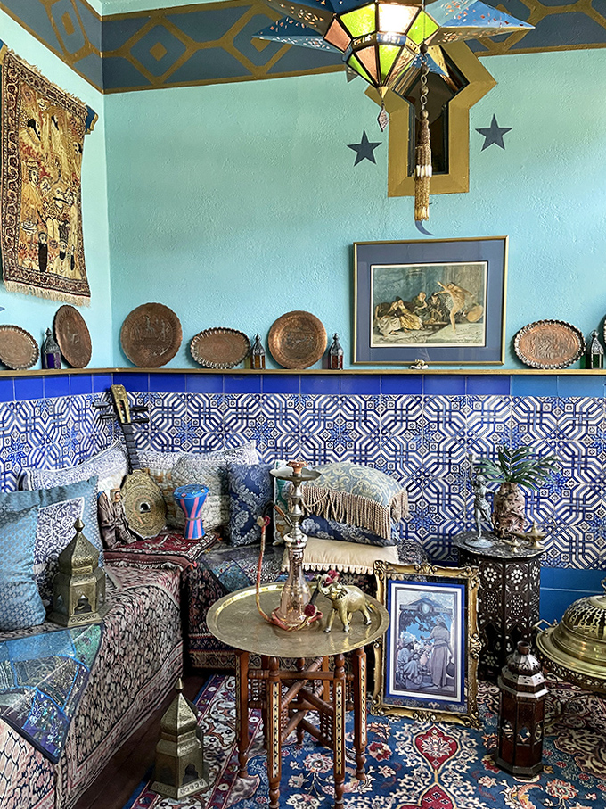 The charming depot welcomes visitors with island vibes and the promise of adventure just minutes away.