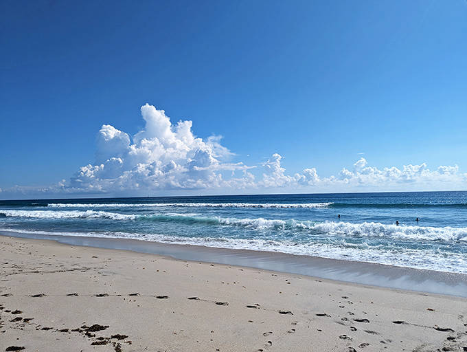 Lake Worth Beach offers that perfect Florida trifecta &ndash; golden sand, azure waters, and enough space to avoid playing human Tetris.