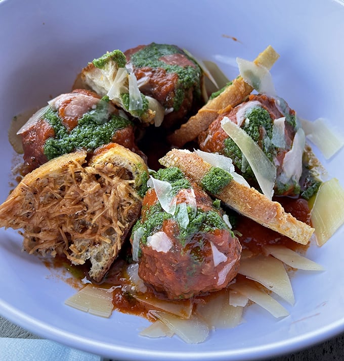 These aren't your grandmother's meatballs&mdash;unless your grandmother was a culinary genius with a penchant for perfect herb-to-meat ratios.