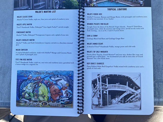 The cocktail menu reads like a vacation fantasy &ndash; from classic cosmos to tropical concoctions that'll make Monday feel miles away.