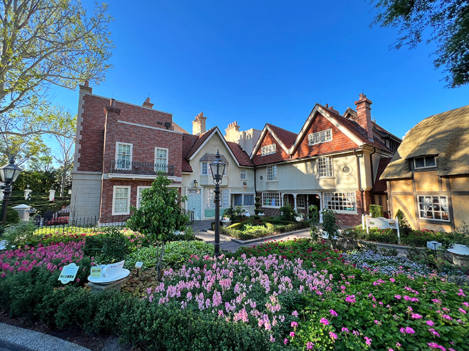 Strolling through these quaint streets feels like wandering into a Richard Curtis film. Every building tells a story from a different era of British history.