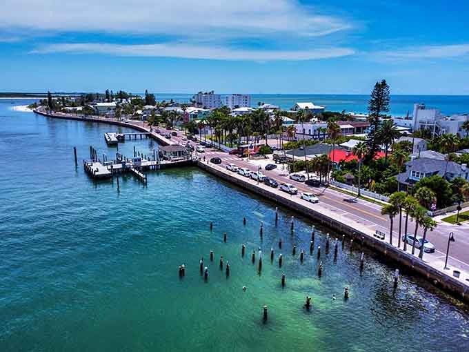 From above, Shell Key looks like nature's own private resort, minus the overpriced cocktails and timeshare presentations.