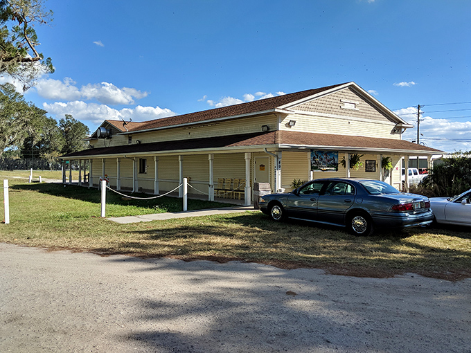 Historic buildings line Cassadaga's quiet streets, their weathered yellow facades housing generations of mediums who've called this spiritual haven home.