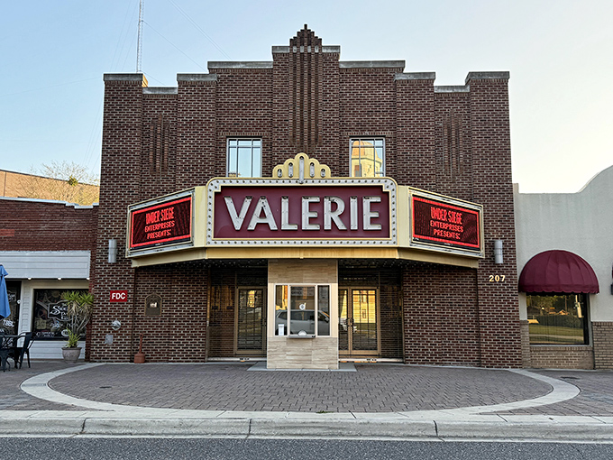 Valerie Theatre: The marquee lights of this restored 1920s gem illuminate downtown evenings, promising entertainment with a side of nostalgia.