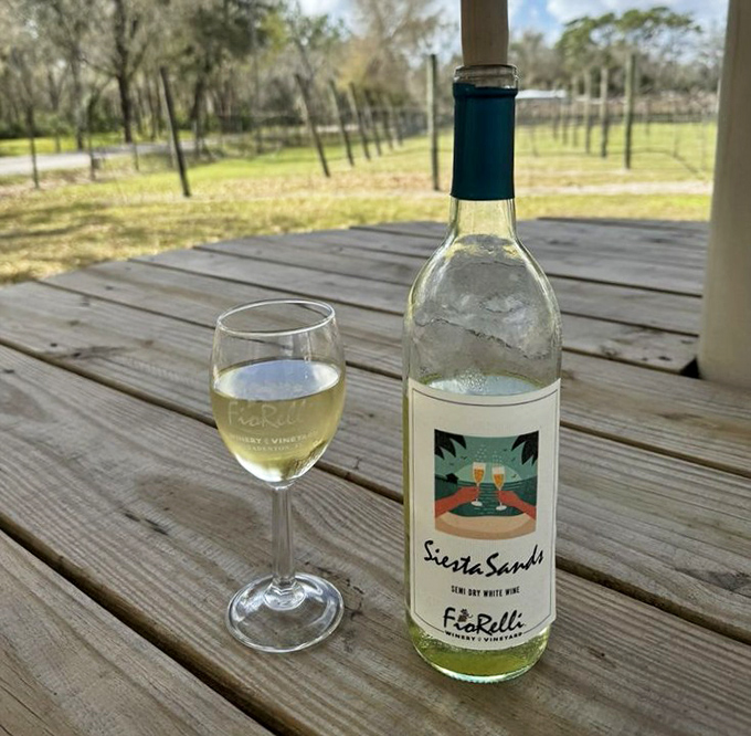 Siesta Sands isn't just a beach &ndash; it's liquid sunshine in a bottle, perfect for sipping while contemplating life's great mysteries or tonight's dinner plans.