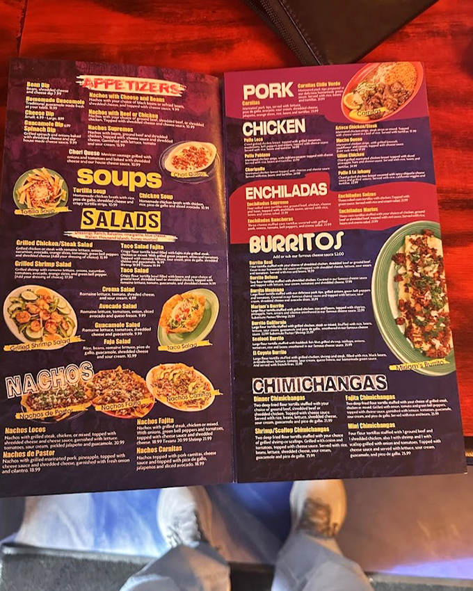 The menu reads like a love letter to Mexican cuisine, with options that'll have you playing eeny-meeny-miny-moe.