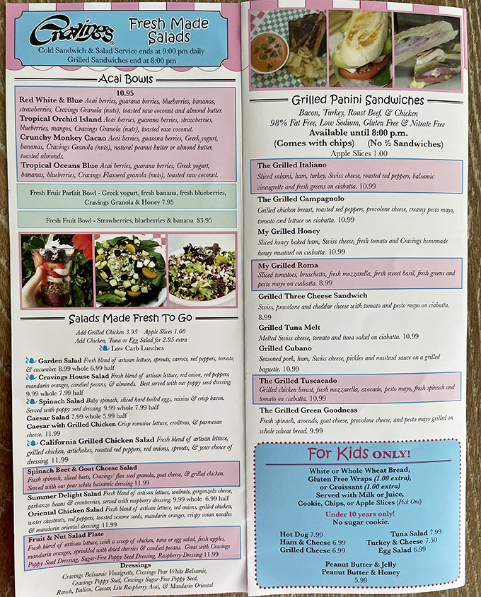 The menu reads like a love letter to sandwich perfection, with options that make choosing just one a delightful dilemma.