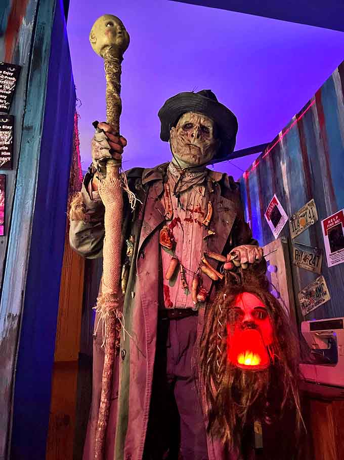 This witch doctor doesn't just make house calls &ndash; he collects souvenirs from his patients. That staff isn't just for show, folks.