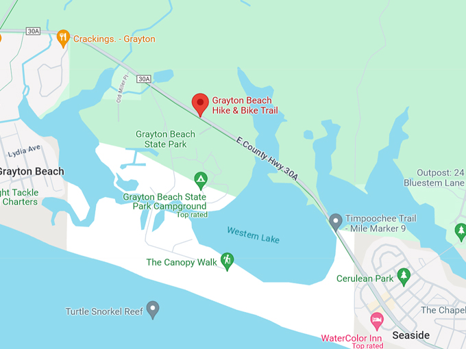 30a bike trail 10 map